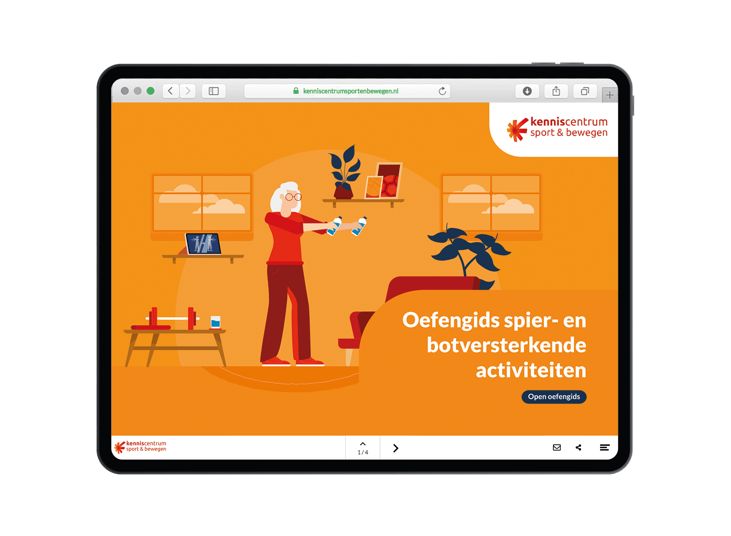 Oefengids Spier En Botversterkende Activiteiten Kenniscentrum Sport En Bewegen